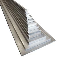 China 2BA 2E Surface Finish SUS316Ti 316L Stainless Steel Round Flat Bar for Auto Industry Construction Materials for sale