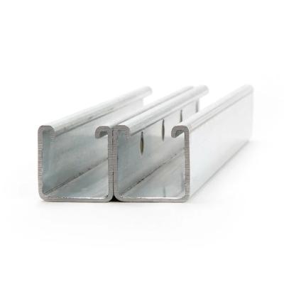 China 6m-12m Length High Strength Stainless Steel Mirror Channel with Perforated Design and BA 2B 2D 2E Surface Finish for sale