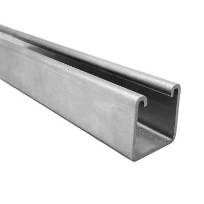 China NO.1 Surface Finish 160mm*6.5mm Width Stainless Steel Channel Bar for Pipe Support for sale