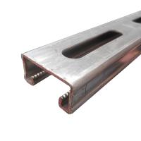 China NO.1 Surface Finish 160mm*6.5mm Width Stainless Steel Channel Bar for Pipe Support for sale
