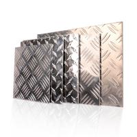 China Factory Customization 5454 5754 5A06 Mild Steel Checker Aluminum Plate Platform 8*4 Checker Plate for sale