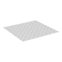 China Export Standard Embossed Perforated Aluminum Sheet 50mm To 2500mm Width 6063 6082 Sheet Aluminum Checkered Plate for sale
