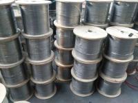 China Reasonable Price 1/8 Black Annealed Stainless Steel Cable Wire Rope 7*7 Stainless Steel Wire Rod 314 for sale