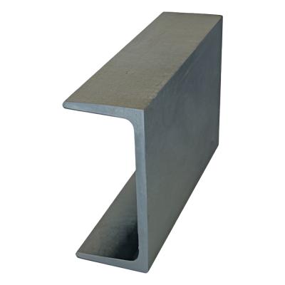 China Supporting System Q235 Q345 SS400 material 0.8mm-3.0 mm thick U-channel carbon steel for sale