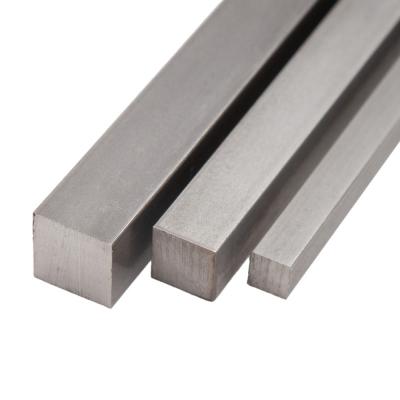 China High Quality Hot Rolled 301 301L 304 316 Bright Surface Stainless Steel Square Bar for sale
