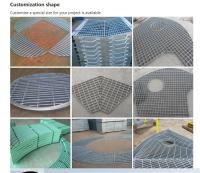 China steel metal grating Construction Platform Hot Dip Quality Galvanized Industry Steel Floor Grating Metal Steel for sale