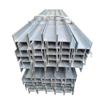 China Galvanized H Shaped Q235 Q355b Ss400 I Beam Steel Structural Prefab House Steel H Beam I Beams for Building Material for sale
