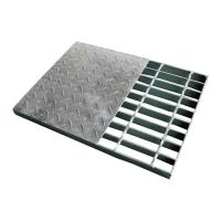 China heelguard stainless steel grate only 120mm wide 32x5 steel grating weight steel walkway grating for sale