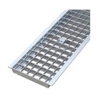 China 30x3 30x30 galvanized steel bar grating 2 steps galvanized steel grating welded steel grating for sale