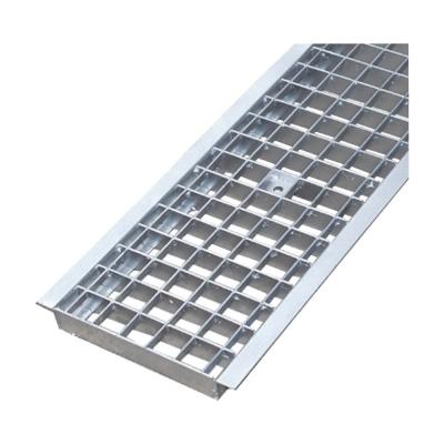 China stainless steel grating channel drain stainless steel grating 25x5 steel grating for floor for sale