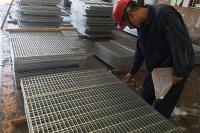 China Quality Assured Stainless Steel Diamond Grill Grates 201 304 316 Stainless Steel Wired Floor Grating for sale