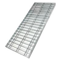 China metal mesh flooring grates galvanized walkway mesh grating 32x5mm bar grate decking for sale