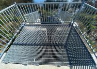 China hot dip galvanized steel bar grating metal grid steel grating on sale for sale