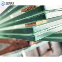 China SGS Certified 6.38mm/8.38mm Laminated Glass for Bathroom/Building/Window/Shower Box for sale