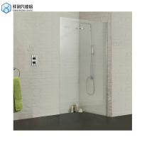 China SGS Certified Low Iron Tempered Glass Frameless Sliding Shower Door for Hotel Bathroom for sale