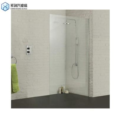 China SGS Certified Low Iron Tempered Glass Frameless Sliding Shower Door for Hotel Bathroom for sale
