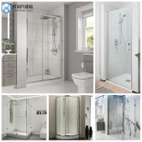 China Frameless 3mm 4mm 5mm 6mm 8mm Clear Color Reflective Bathroom Windows Safety Glass Sheet for sale