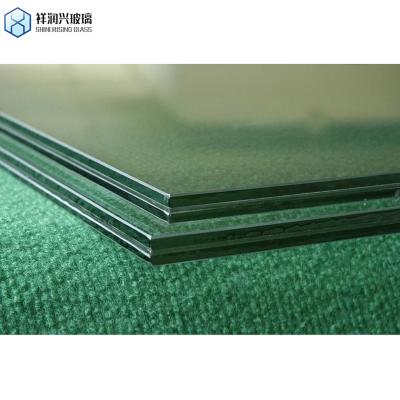 China Tempered Laminated Glass Cost Per Square Foot with Solid Structure and PVB Laminated for sale