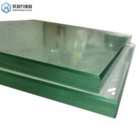 China Clear Laminated Frosted Glass for Philippines Market 7mm Thickness Flat Triplex Glass for sale