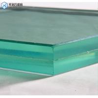 China 10mm Sandblasting Frosted Laminated Glass with Customer Requirements for sale