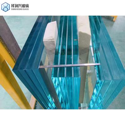 China Balustrade Fencing Staircase Partition Unbreakable Triplex 4mm 10mm 1.52PVB 10mm Tempered Laminated Glass for sale