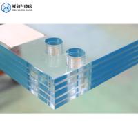 China Balustrade Fencing Staircase Partition Unbreakable Triplex 4mm 10mm 1.52PVB 10mm Tempered Laminated Glass for sale