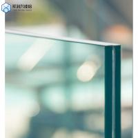 China Technique Laminated 30mm Thick Balcony Glass with Clear Tempered and Laminated Layers for sale