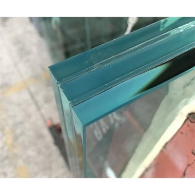 China GB15763.2-2005 Standard 12.76 mm Laminated Float Glass with Flat Polished Edge Work for sale
