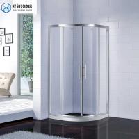 China As The Customer prime Thickness Frameless Design 600mm Swing Shower Door with Clear Glass for sale