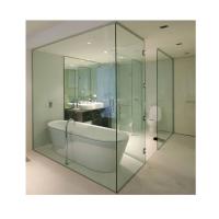 China As The Customer prime Thickness Frameless Design 600mm Swing Shower Door with Clear Glass for sale