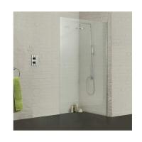 China As The Customer prime Thickness Frameless Design 600mm Swing Shower Door with Clear Glass for sale