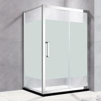 China Full Frame Hidden Diamond Shower Room Corner Shower Enclosure with 10mm Glass Thickness for sale