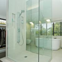China Shower Room Door All in One Frameless Enclosure Sets with Laminated Glass and 5 for sale
