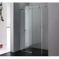 China Customized Modern Bathroom Shower Door with Stainless Steel 304 and Tempered Glass for sale