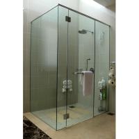 China Customization Bathroom Waterproof Shower Partition 6mm Glass Shower Screen Safety Glass for sale