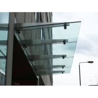 China Commercial Building Rain Shed Flat PVB Laminated Glass with Standard GB15763.2-2005 for sale