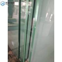China 3mm-19mm Thickness Standard Size Safety Polished Clear Tempered Toughened Glass Cost for sale