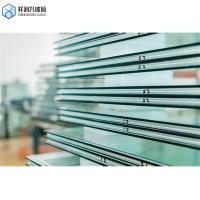 China 21.52mm Laminated Glass PVB Low Iron Tempered Sandwich Double Glazing Glass for Furniture for sale