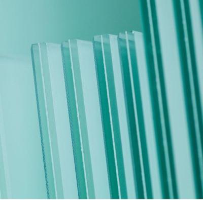 China Layer Type Common Laminated Glass for Pool Fence Bathroom 12mm 8mm 10mm Tempered Glass for sale