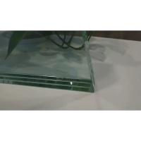 China Building Glass Custom Size Toughened Laminated Safety Glass with 0.76 PVB Film for sale