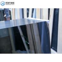 China Laminated 4mm 5mm Safety Glass for Microwave Oven Door Heat Resistant Tempered Toughened for sale