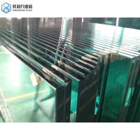 China 1830*2440/2140*3300/2440*3660 Clear Float Tempered Glass for Furniture and Building for sale