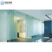 China GB15763.2-2005 Standard Frameless Glass Sliding Doors for Commercial Office Partition for sale