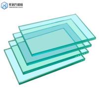 China Flat Polished Super White Transparent Tempered Glass for Building Industrial Glass for sale