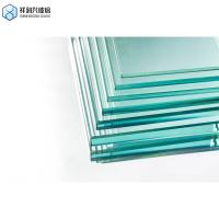 China Flat Polished Super White Transparent Tempered Glass for Building Industrial Glass for sale