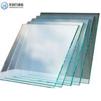 China Flat Polished Super White Transparent Tempered Glass for Building Industrial Glass for sale