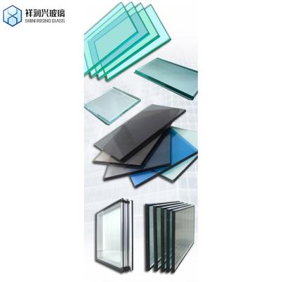 China 8mm 10mm 12mm Physically Tempered Clear Safety Toughened Glass Interior Balcony Door for sale