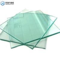 China 8mm 10mm 12mm Physically Tempered Clear Safety Toughened Glass Interior Balcony Door for sale
