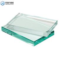 China 1830*2440/2140*3300/2440*3660 Physically Tempered Glass for Top- Building Materials for sale