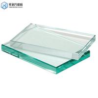 China 1830*2440/2140*3300/2440*3660 Physically Tempered Glass for Top- Building Materials for sale